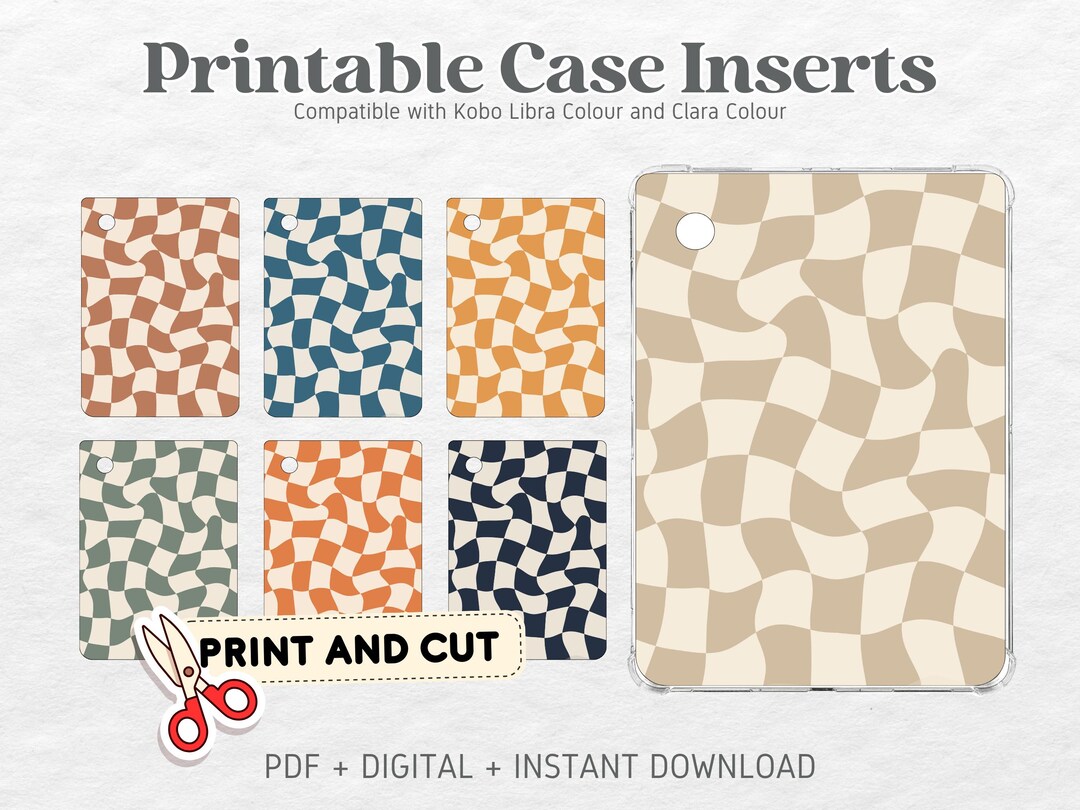 Kobo Libra Colour Kobo Clara Colour Printable Cardstock Clear Case ...