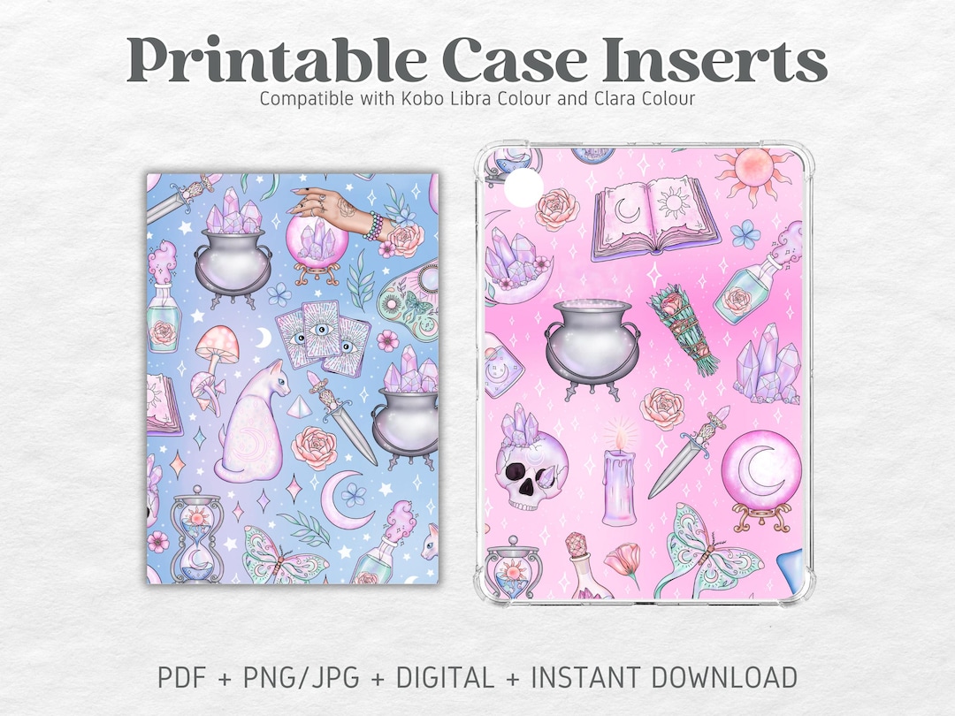 Kobo Libra Colour Kobo Clara Colour Printable Cardstock Clear Case ...