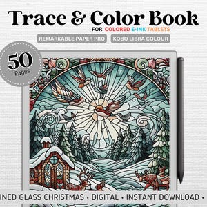 Coloring Book for Coloured E-ink Tablets | Compatible With Kobo Libra ...