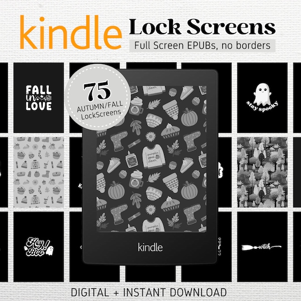 Halloween Kindle Wallpaper - Etsy