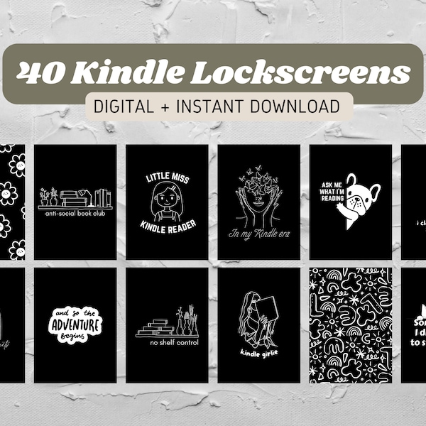 Custom Kindle Stickers - Etsy