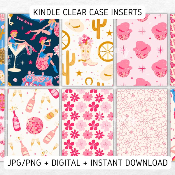 Kindle Inserts Retro - Etsy