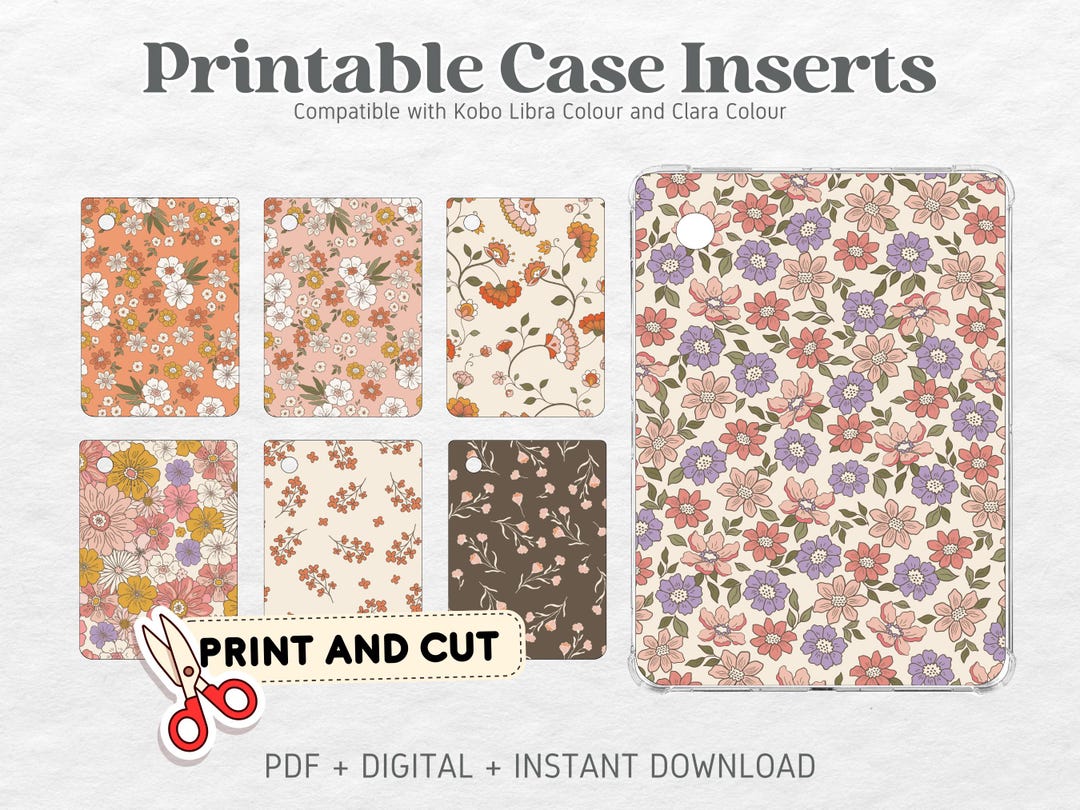 Kobo Libra Colour Kobo Clara Colour Printable Cardstock Clear Case ...