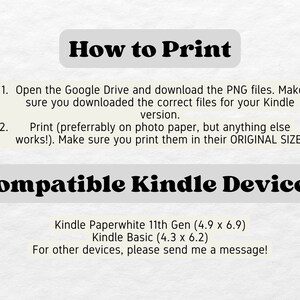 Kindle Printable Cardstock Clear Case Inserts Halloween Witchy Themed ...