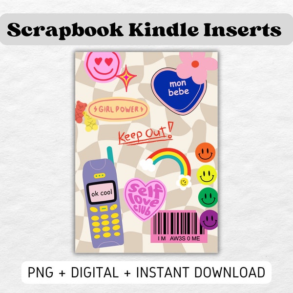 Printable Kindle Decal - Etsy