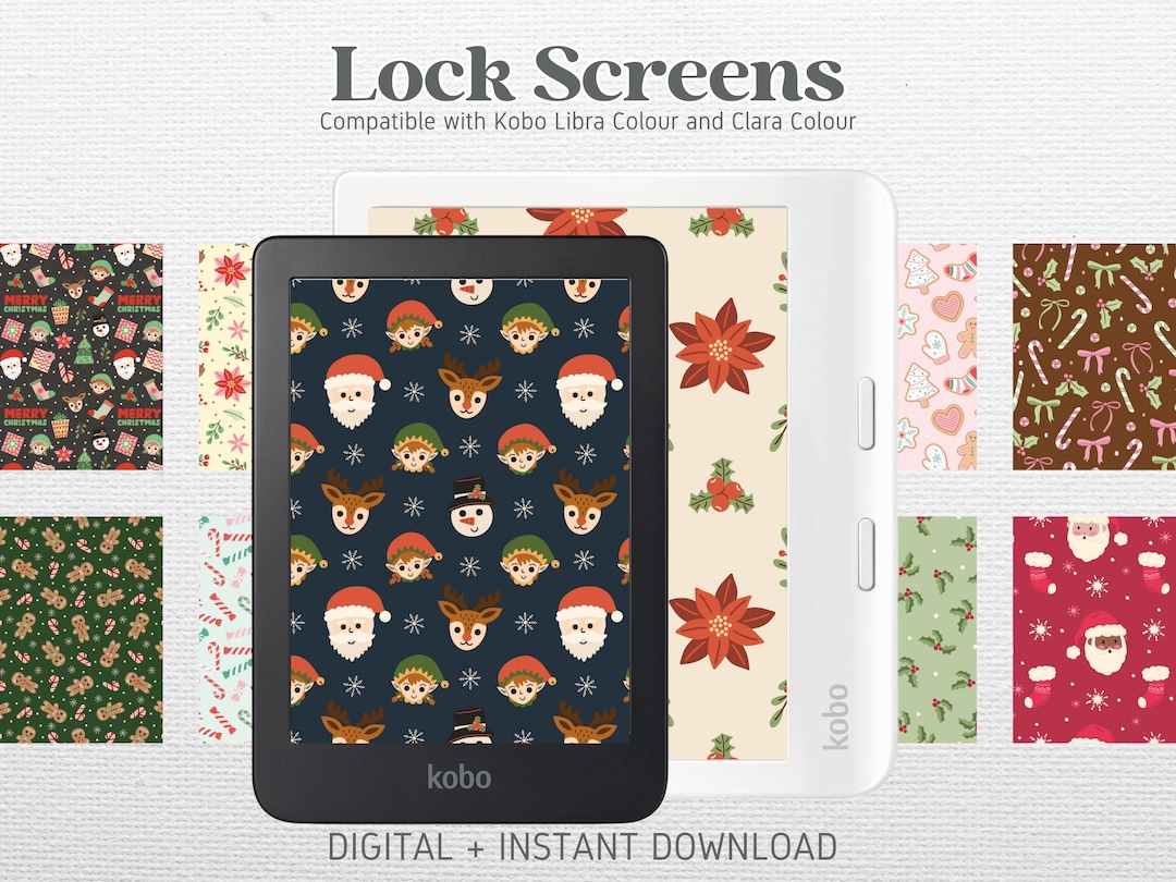 30 Lock Screens for Kobo Libra Colour Kobo Clara Colour Screensavers ...