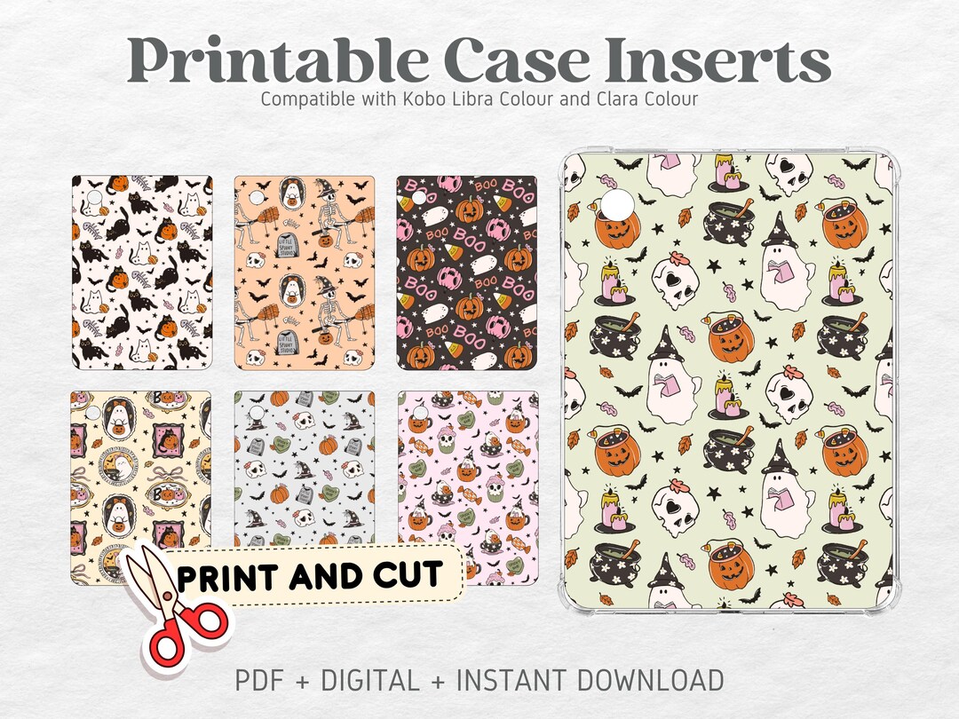 Kobo Libra Colour Kobo Clara Colour Printable Cardstock Clear Case ...
