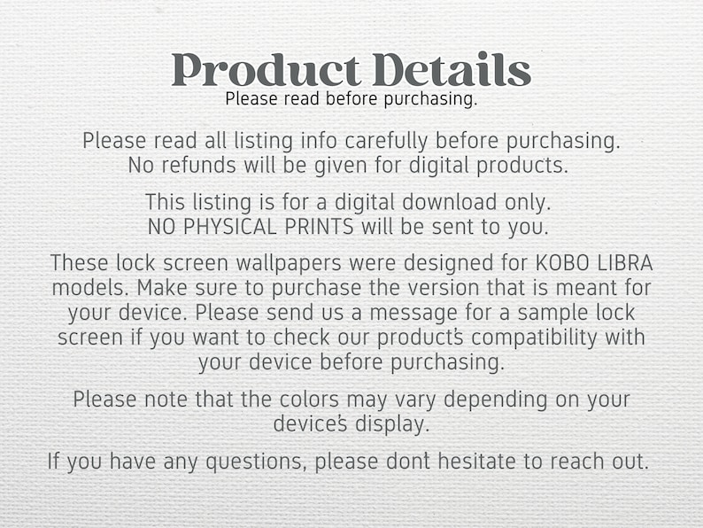 112 Kobo Libra Lock Screens Screensavers | Vol 1 Bundle | Kobo ...