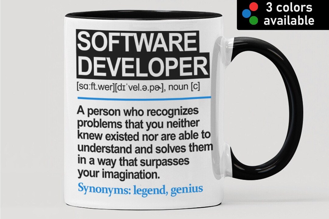 Software Developer Mug T Software Developer Mug Profession T Mug Mug With Saying Mug