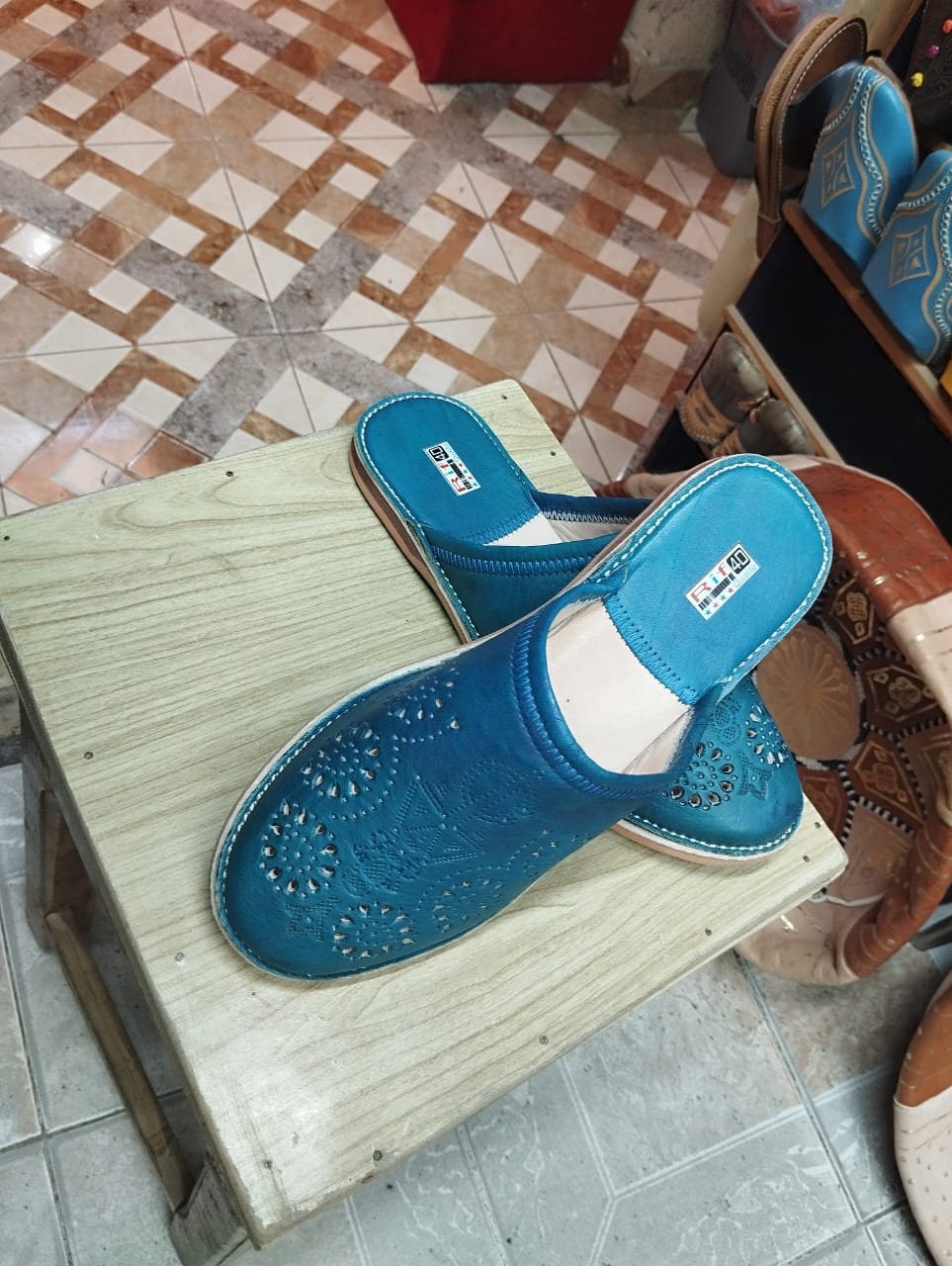 Traditional Moroccan Balgha Leather Shoes Slippers for Adults - Etsy