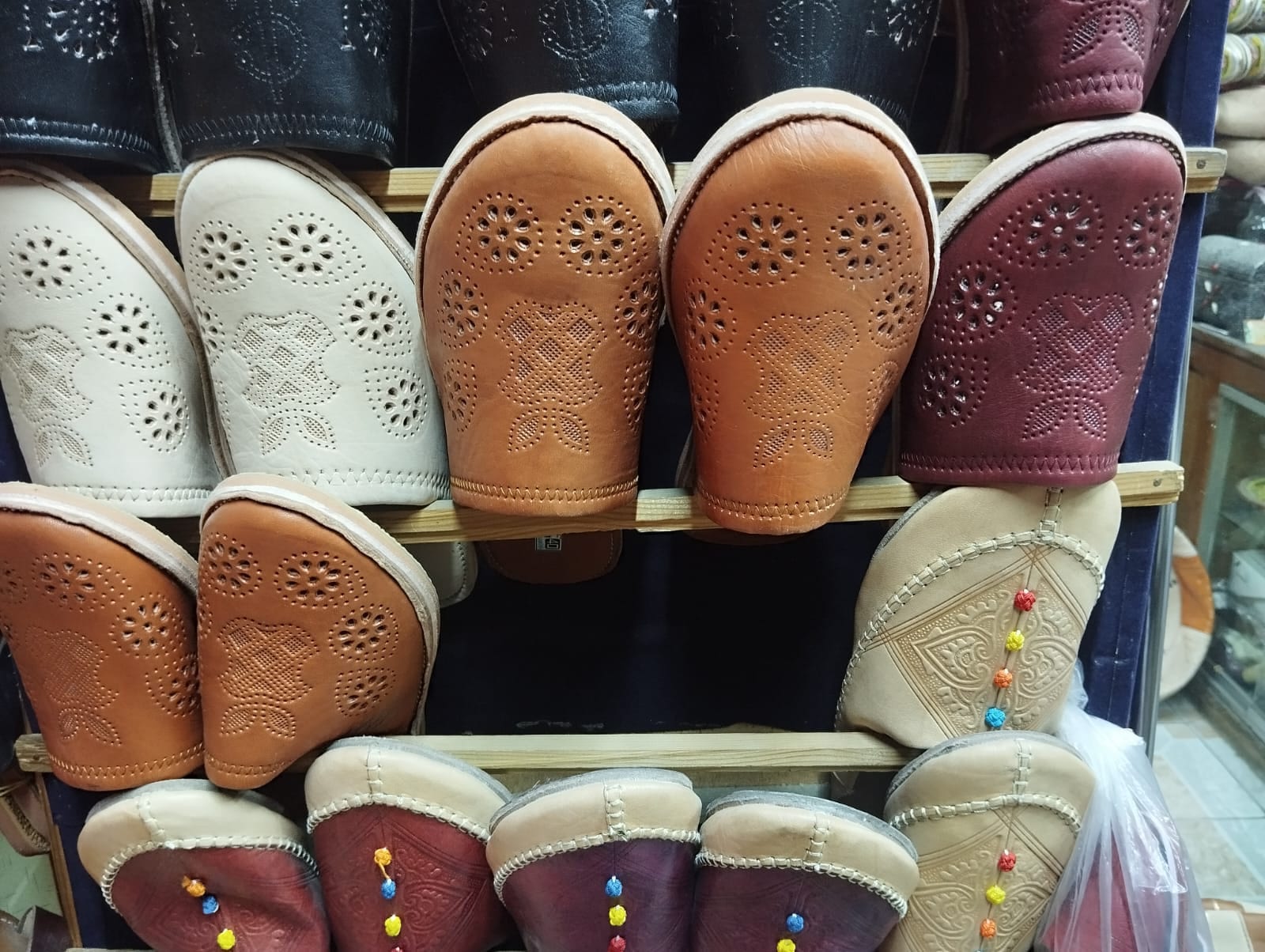 Traditional Moroccan Balgha Leather Shoes Slippers for Adults - Etsy