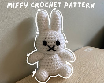 Crochet Miffy Plush PDF PATTERN - Etsy