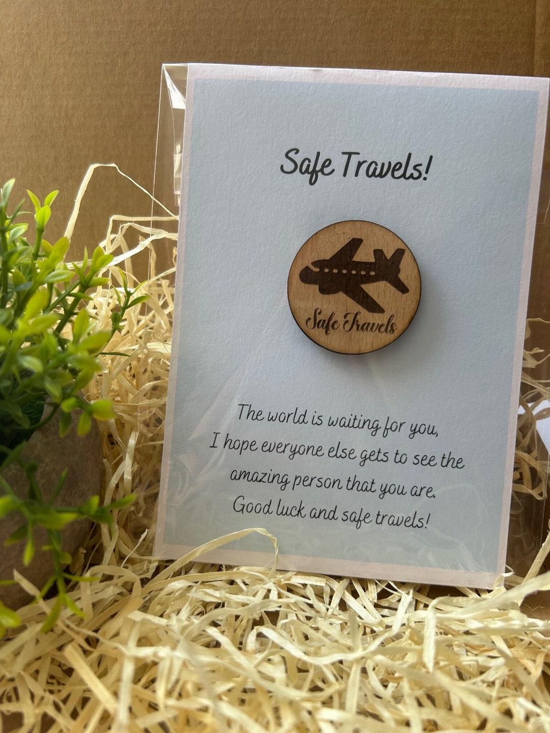 Travelling Pocket Hug Token Gift, Keepsake, Safe Travels - Etsy UK