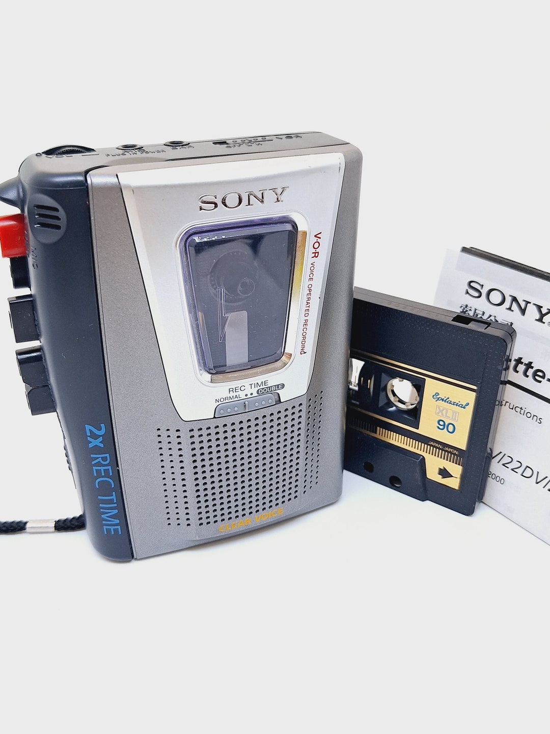 Sony TCM-20DV Pressman Portable Cassette Recorder - Etsy