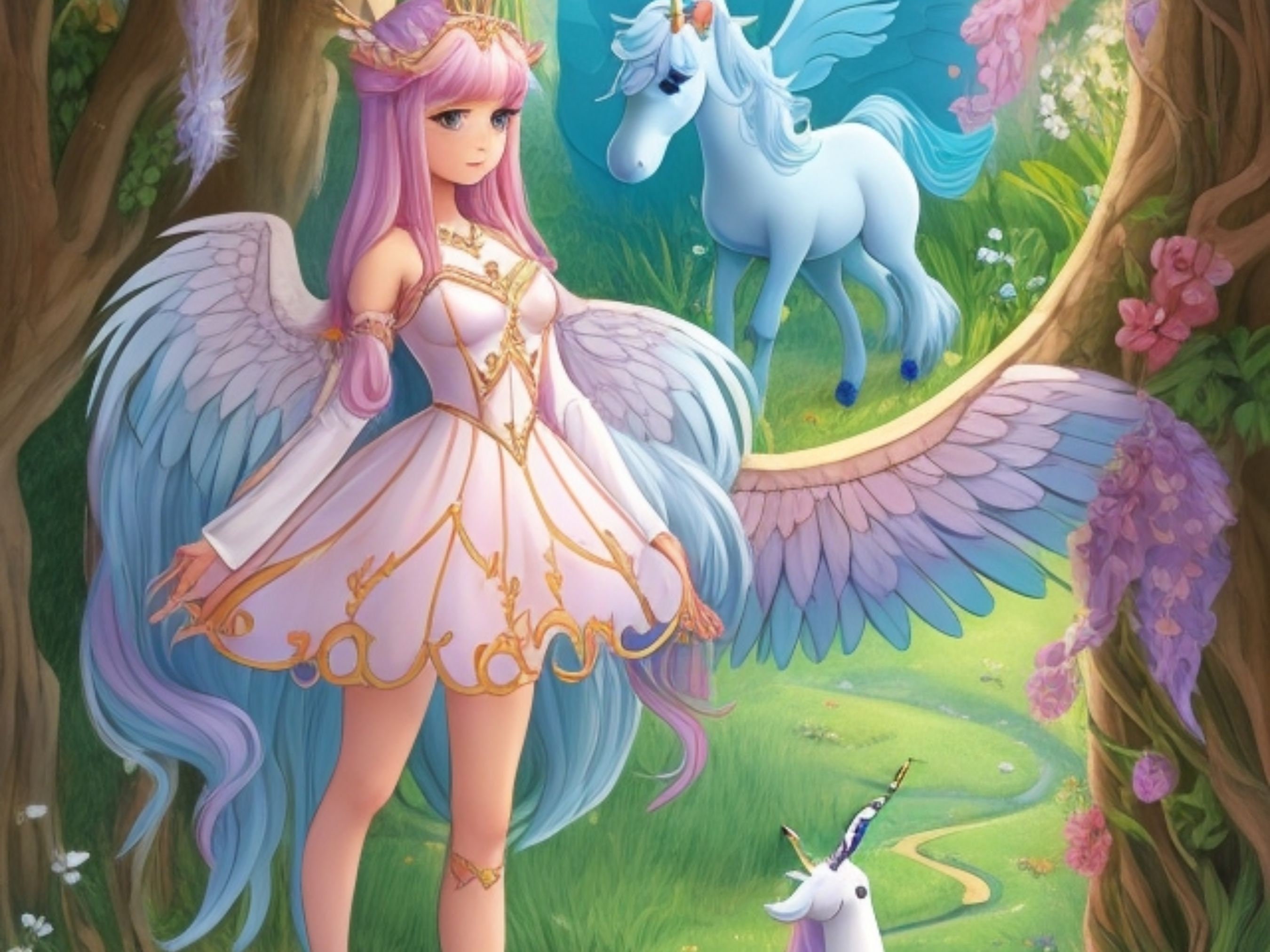 Cute Fairy Tale Kids Prompt, Professional Midjourney Prompt 2023, AI ...
