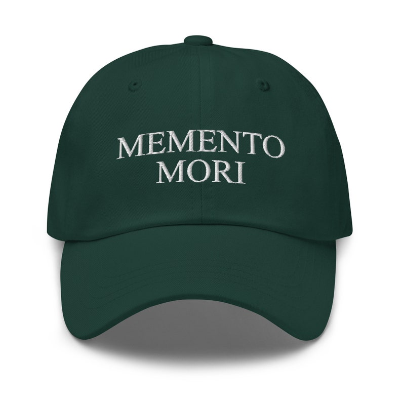 Memento Mori Dad Hat Stoic Hat Philosopher - Multiple Colors - Etsy