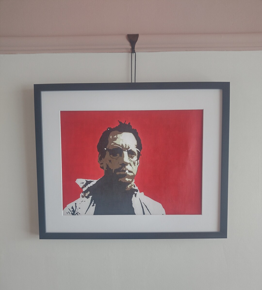 Roy Scheider Chief Brody Jaws Art Acrylic on Canvas. Hand Painted ...