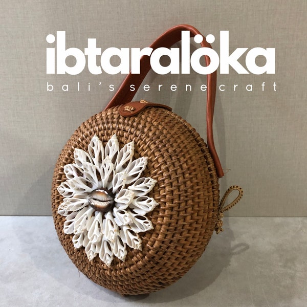 Shell Rattan Bag - Etsy