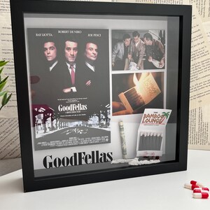 Goodfellas Shadowbox Wall Art. Movie Props. Cinema Room Decor. Movie ...
