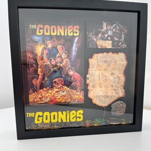 Goonies Shadowbox Wall Art. Mini Props. Movie Props. Cinema Room Decor ...
