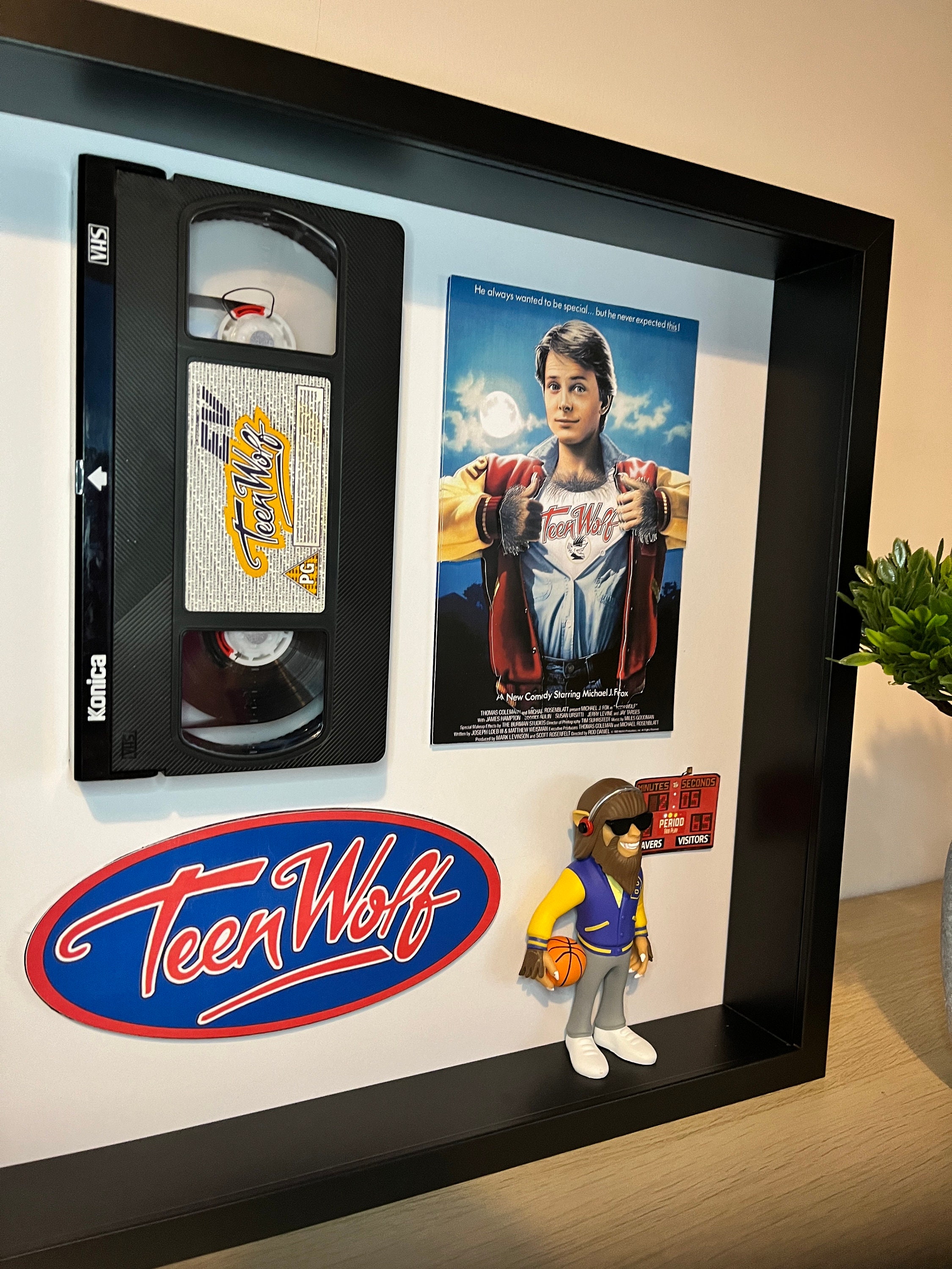 Teen Wolf Vhs Shadowbox Wall Art - Etsy
