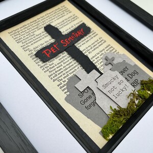 Pet Sematary Stephen King Wall Art. Book Lover, Movie Fan, Ideal Gift ...