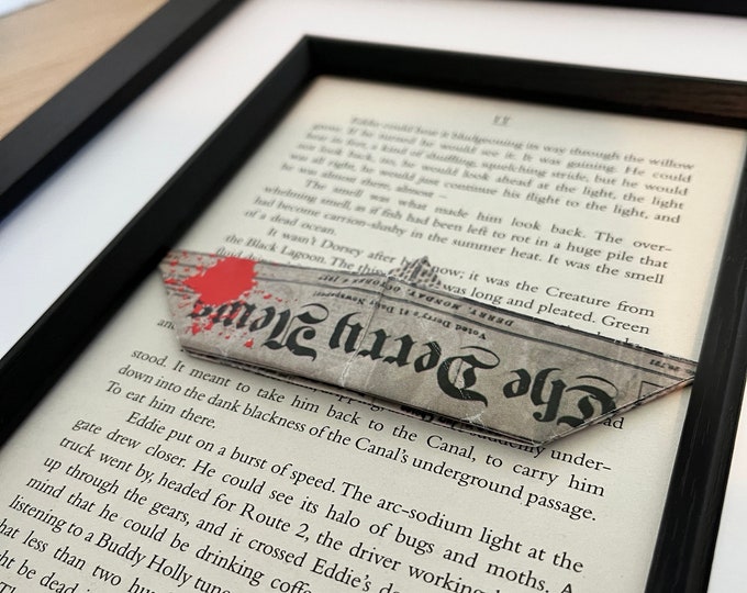 Derry Maine Postcard Stephen King IT Collectible Book Lover Unique Gift ...