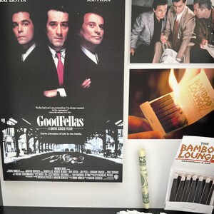 Goodfellas Shadowbox Wall Art. Movie Props. Cinema Room Decor. Movie ...