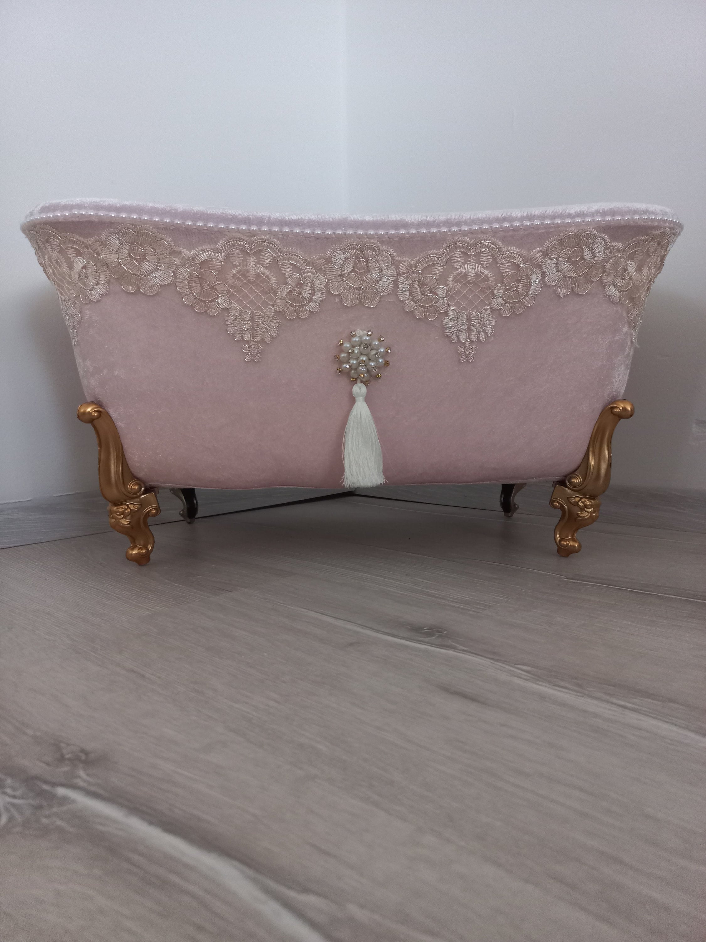 Handmade Velvet Laundry Basket: Decorative Storage - Etsy