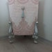 Handmade Powder Pink Velvet Laundry Basket: Silver Accents - Etsy