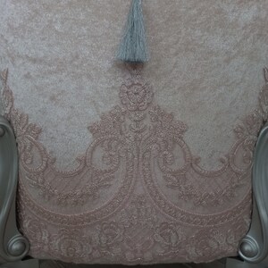 Handmade Powder Pink Velvet Laundry Basket: Silver Accents - Etsy