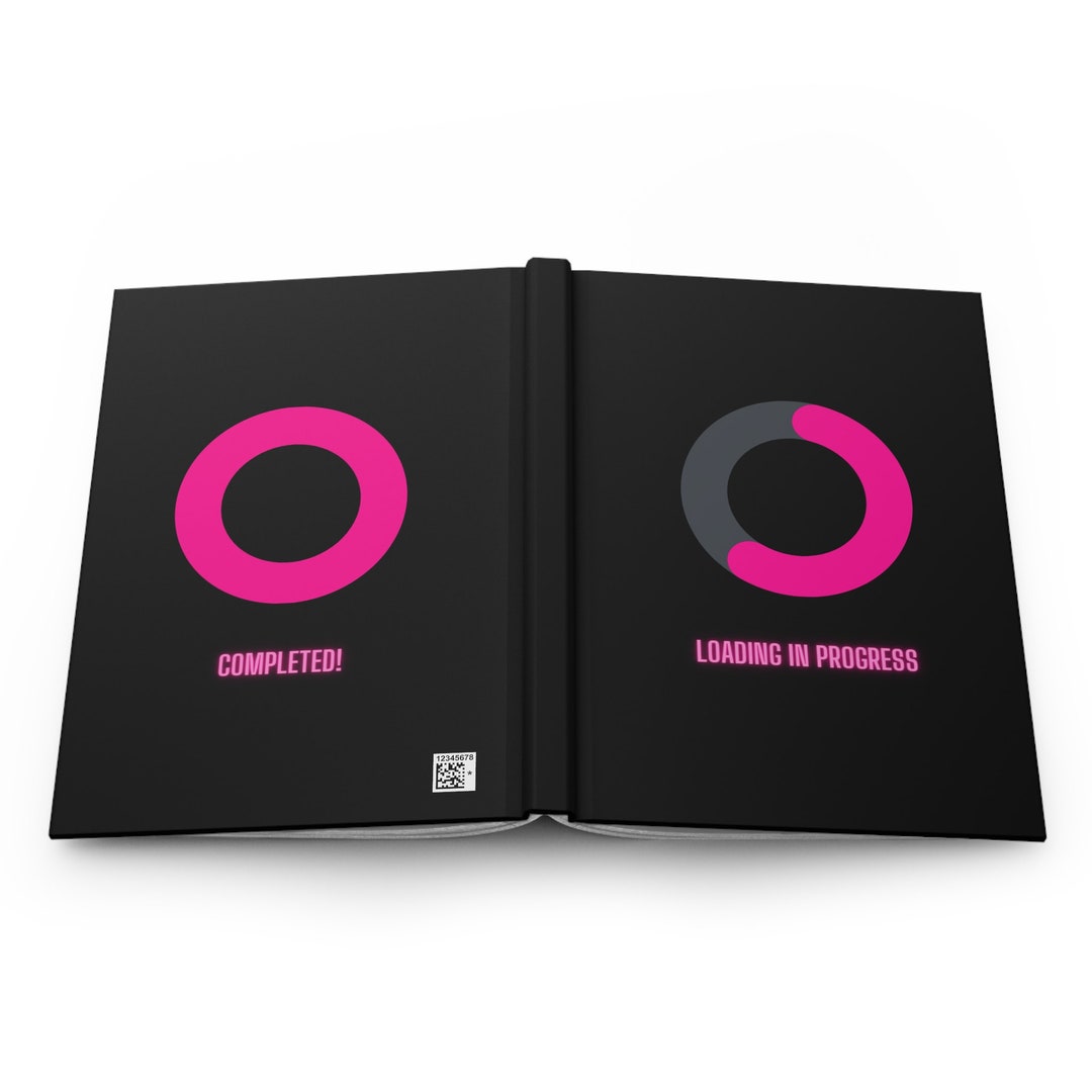 Loading in Progress Journal/notebook - Etsy