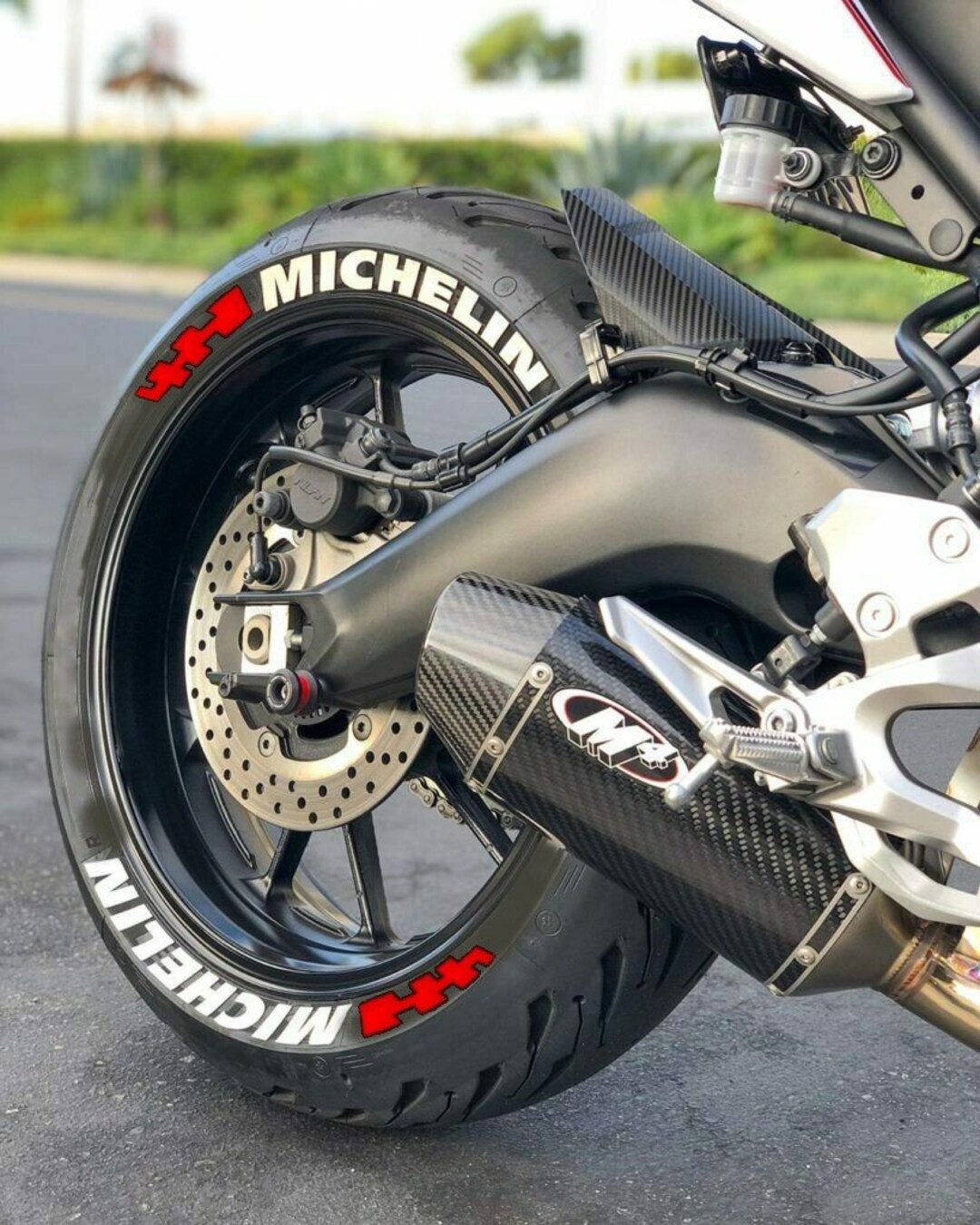 Michelin Red Flag Decal Letters 1'' 8 Pcs Motorcycle - Etsy