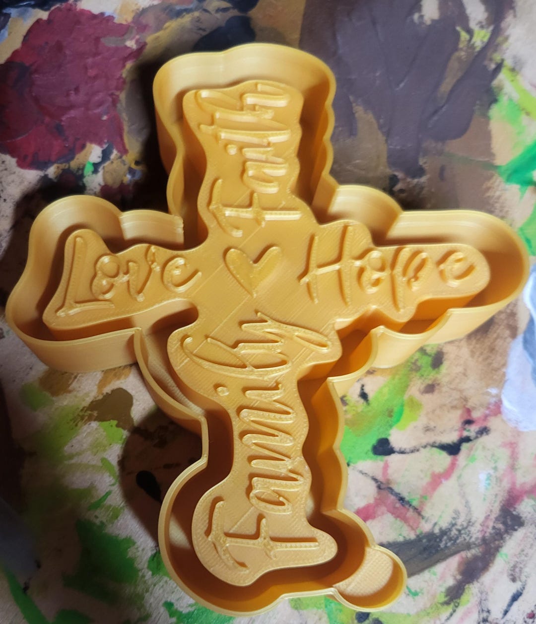 Love, Hope Silicone Mold - Etsy