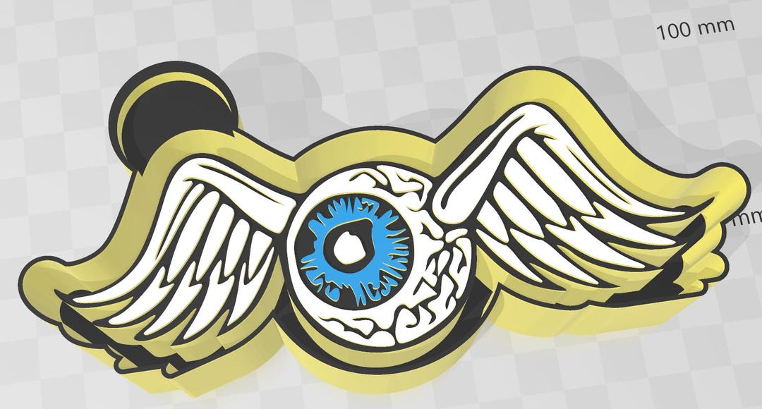 Eyeball Freshie STL File - Etsy