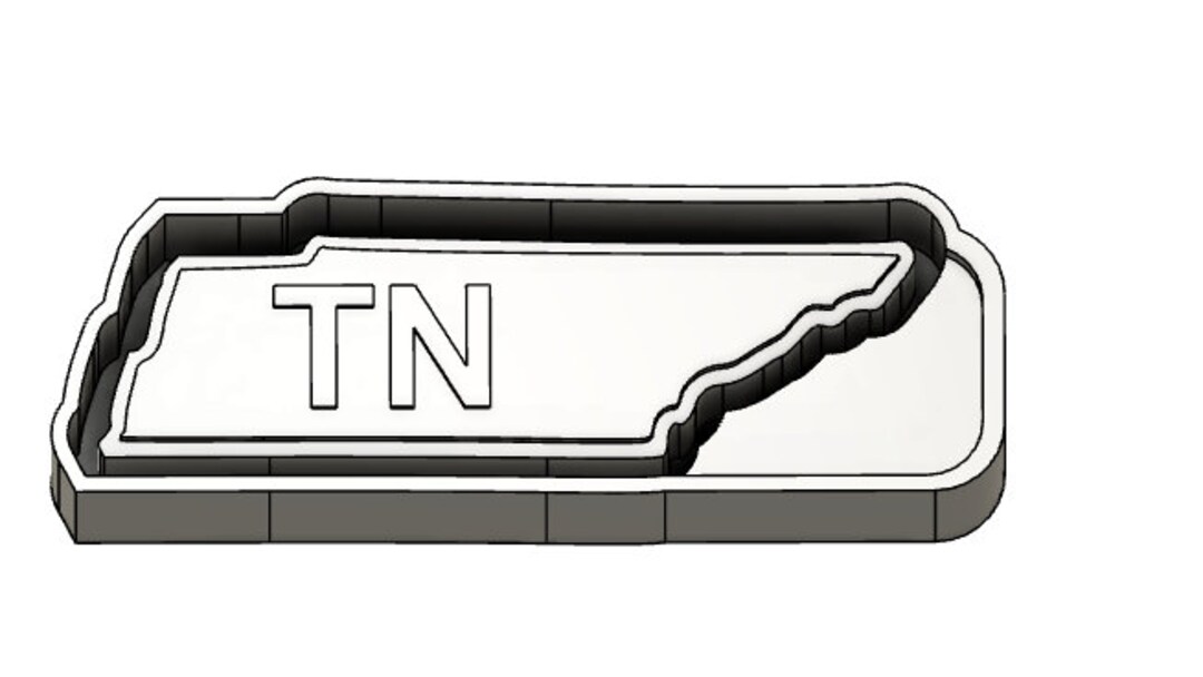 Tennessee STL File - Etsy