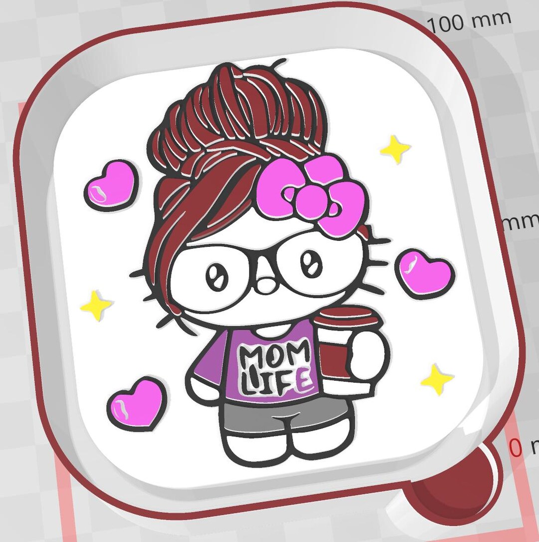 Mom Life Freshie Stl File - Etsy