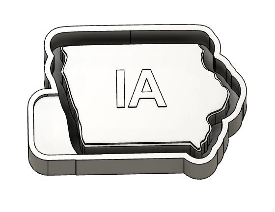 Iowa STL File - Etsy