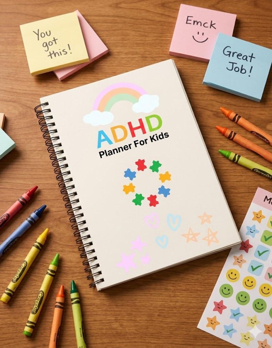 ADHD Kids Planner | Visual Routine Chart, Icon-based (digital Download ...