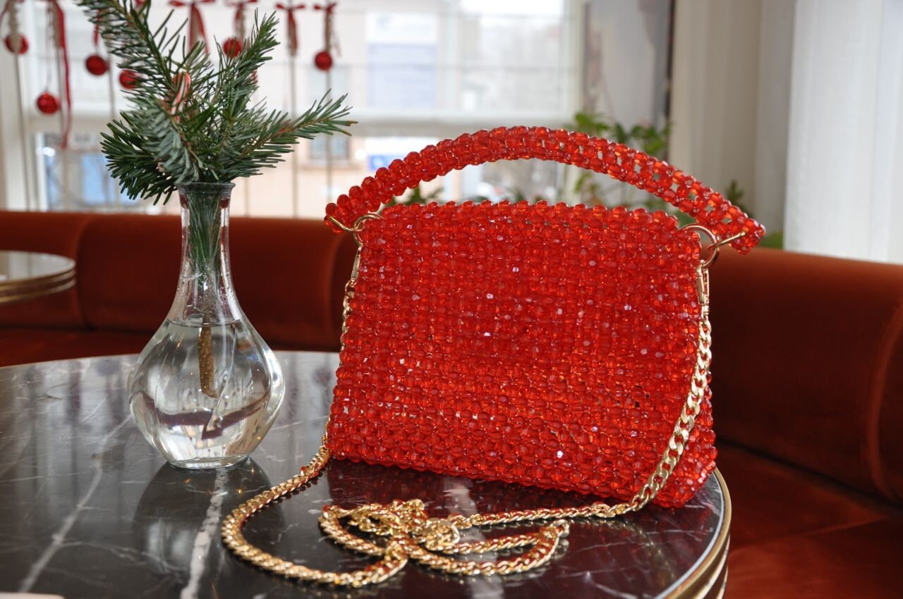 Aesthetic Stylish Bag for Her, CRYSTAL Bag,elegant Crossbody Bags,gift ...