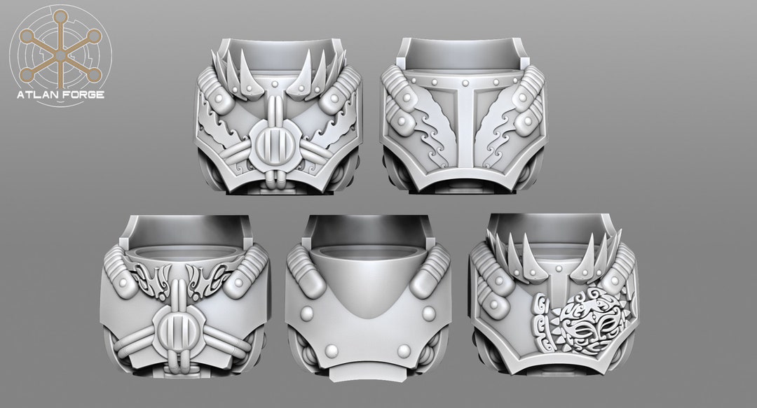 Torso X5 Wai Toa Kaiwawao Atlan Forge - Etsy