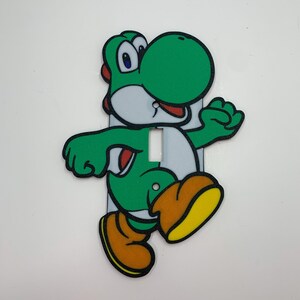 YOSHI Light Switch Cover Plate | Super Mario Room Wall Plate - Nintendo ...