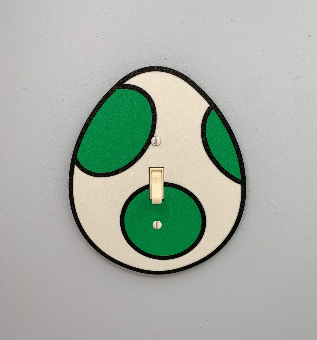 YOSHI EGG Mario Bros. Light Switch Cover Plate-rocker Nintendo Video ...