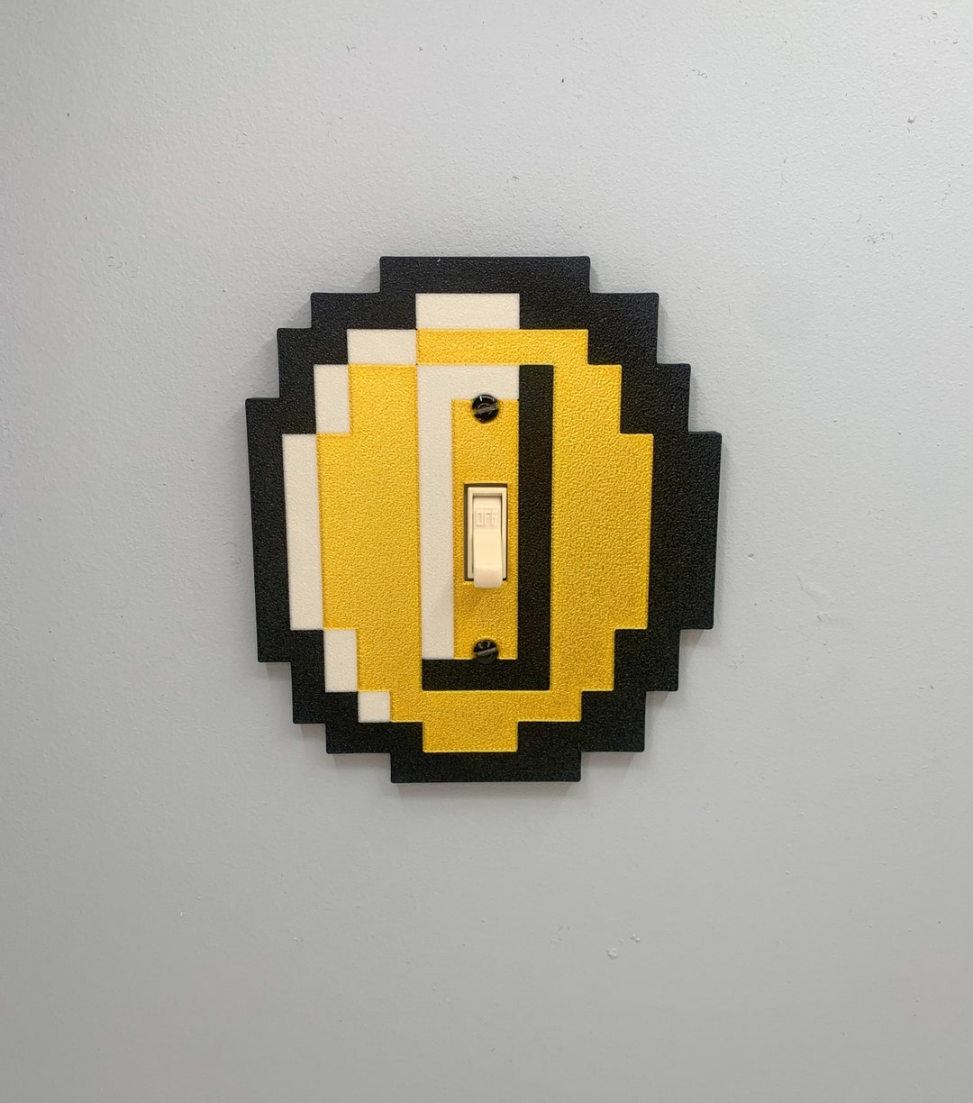 COIN Mario Bros. Light Switch Cover Plate Nintendo Video Game Decor - Etsy