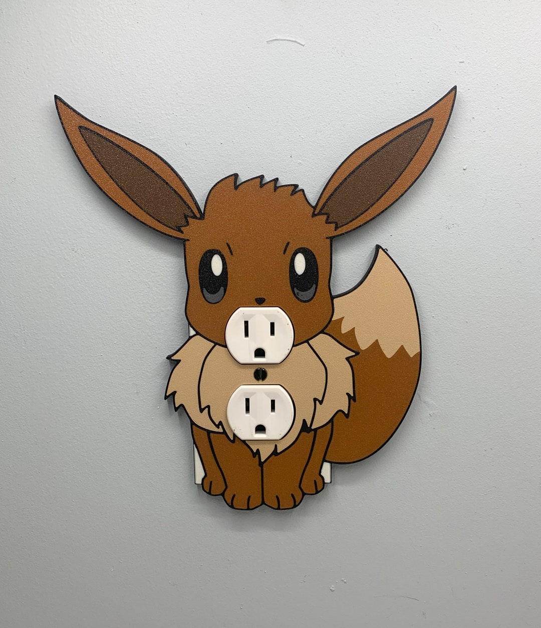 Eevee Outlet Cover Plate- Pokemon Gift Unique Birthday - Etsy