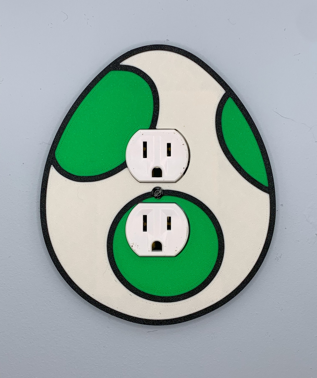 YOSHI EGG Mario Bros. OUTLET Cover Plate-rocker Nintendo Video Game ...