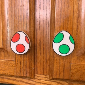 MARIO Themed Drawer Knobs/handles for Nurseries, Kid's Rooms, Cabinets ...