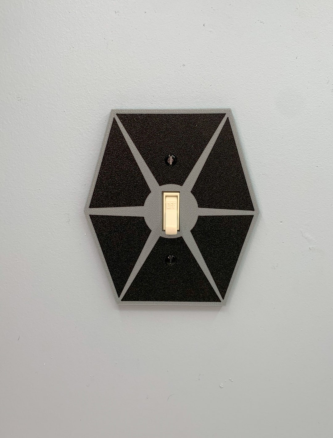 Star Wars Inspired TIE FIGHTER Light Switch Cover Plate for Star Wars ...