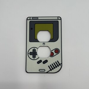 GAMEBOY Outlet Cover Plate- Game Room- Wall Art- Gamer Decor - Video ...