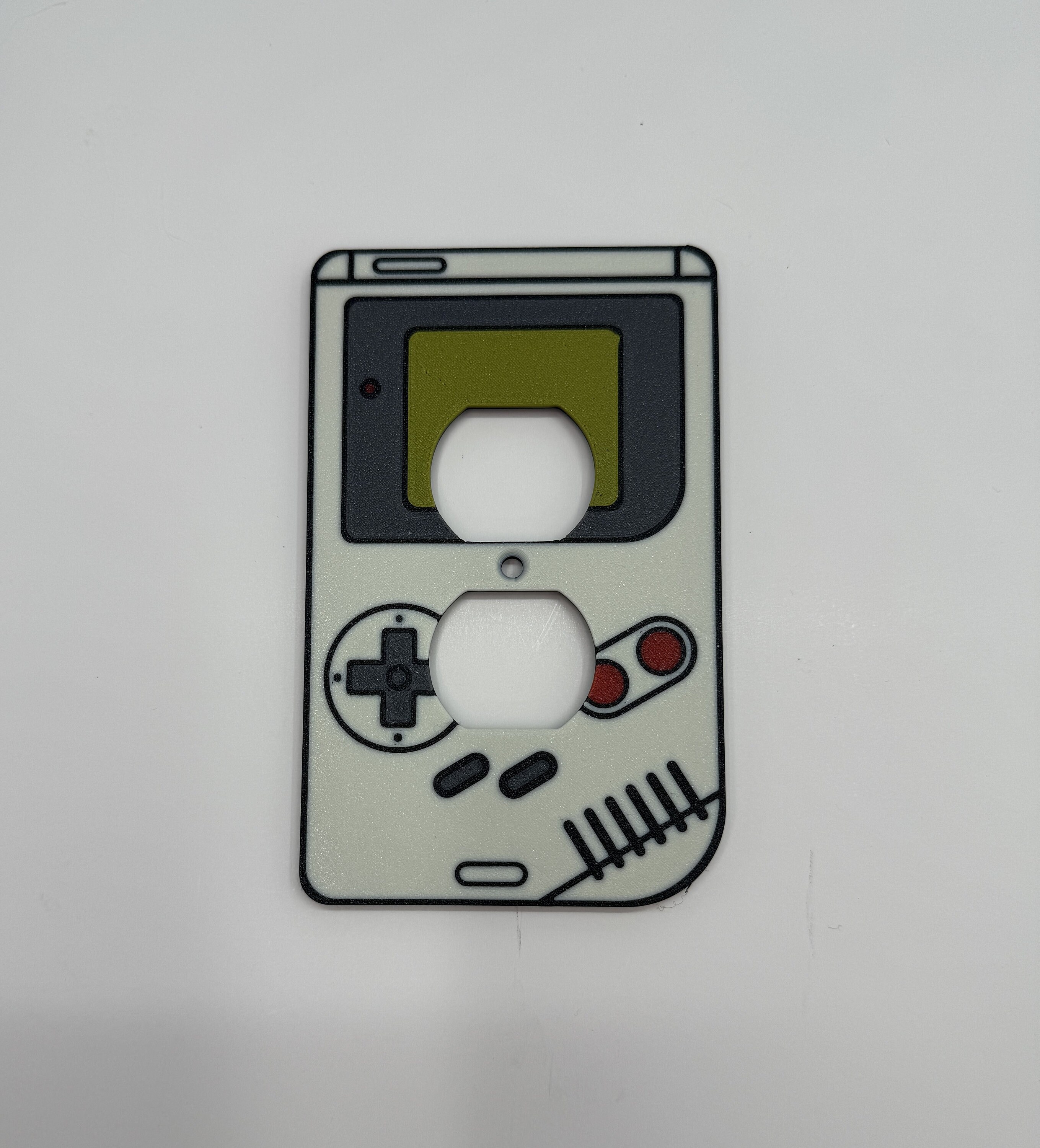 GAMEBOY Outlet Cover Plate Game Room Wall Art Gamer Decor - Etsy